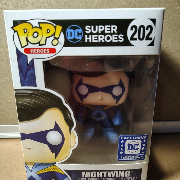 Funko | Other | Funko Pop Nightwing Vinyl Figure | Poshmark